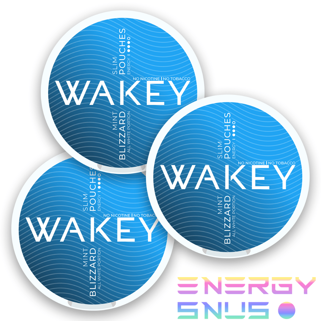 WAKEY Blizzard Mint Triple Pack - Energy Candy Shop