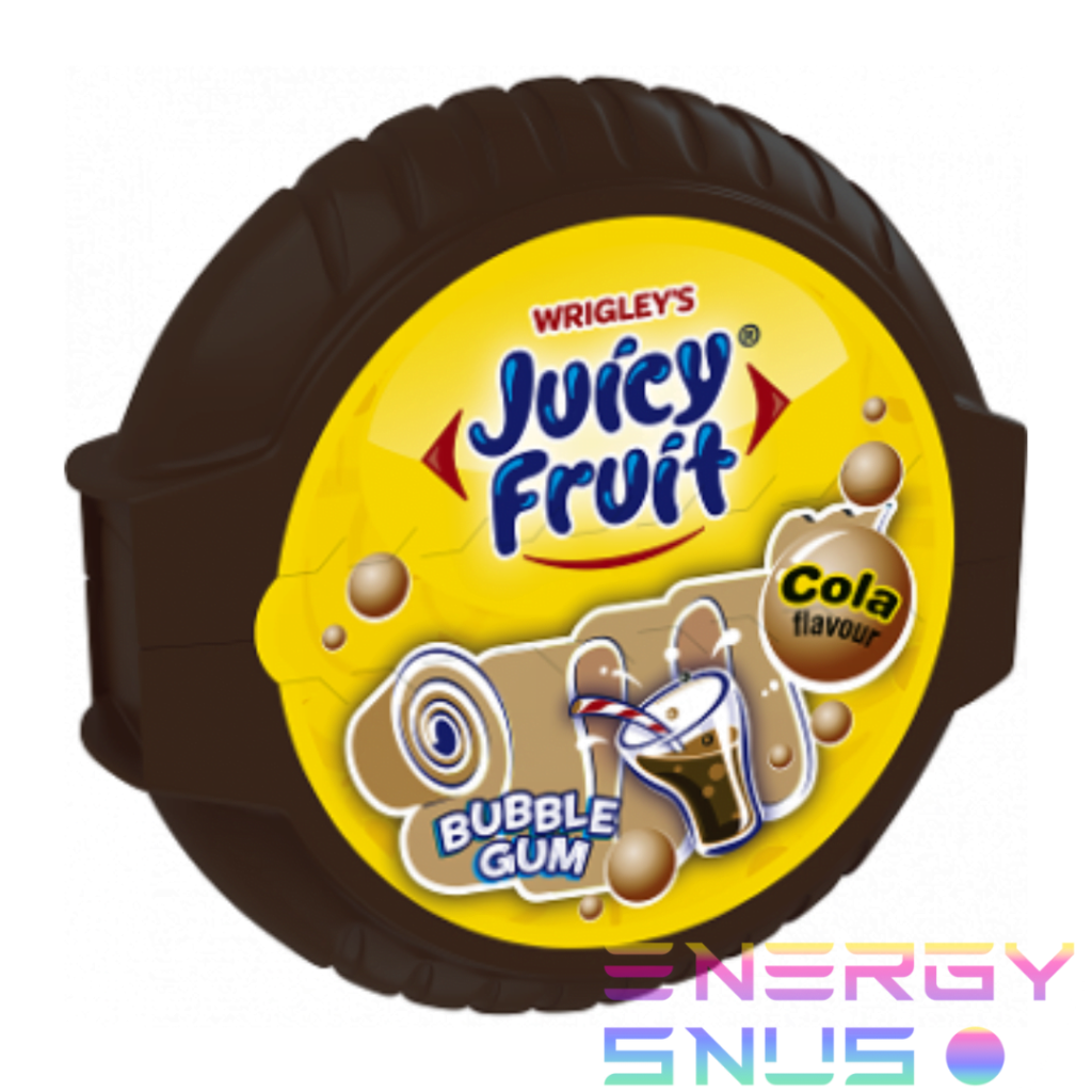 JUICY FRUIT tape Cola - Chewing gum - Energy Snus Shop