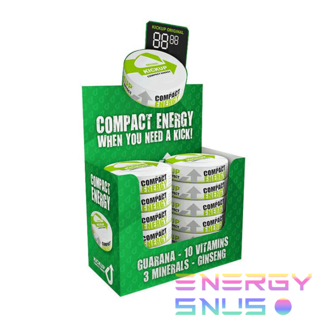 Kickup Original Portion Snus 10pack - Energy Snus Shop