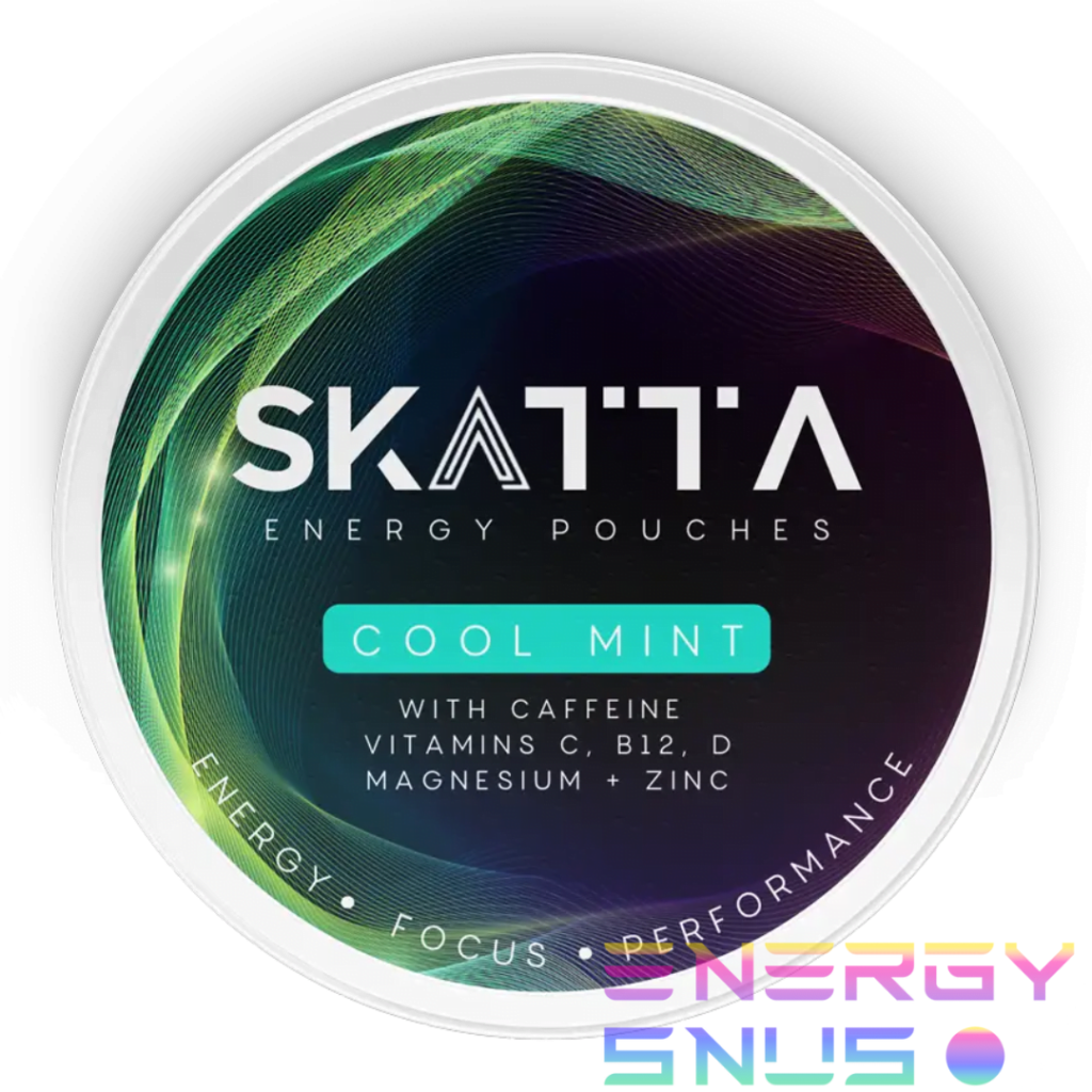 SKATTA Cool Mint – Energy Pouches - Energy Candy Shop