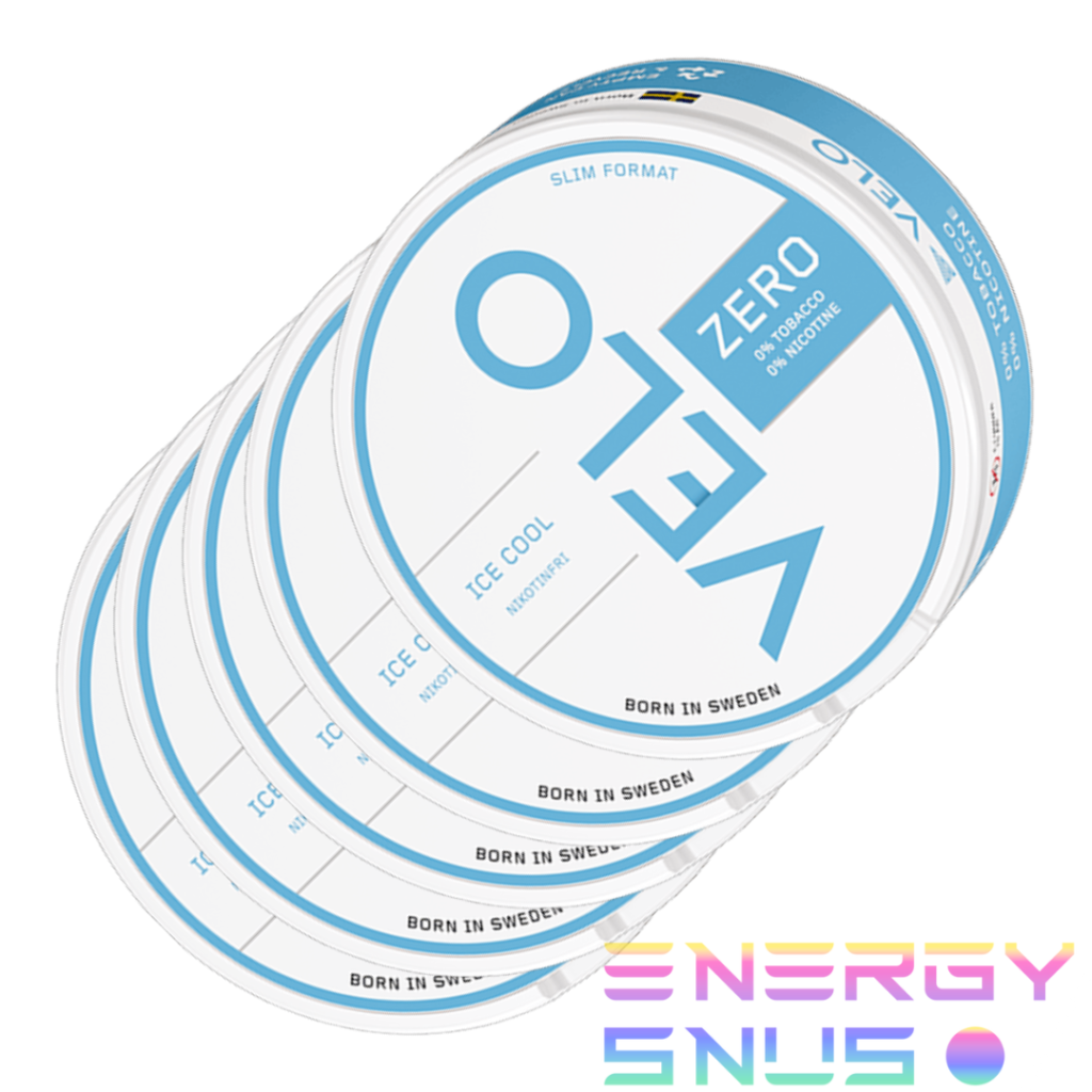 VELO Ice Cool Zero 5pack - Energy Snus Shop