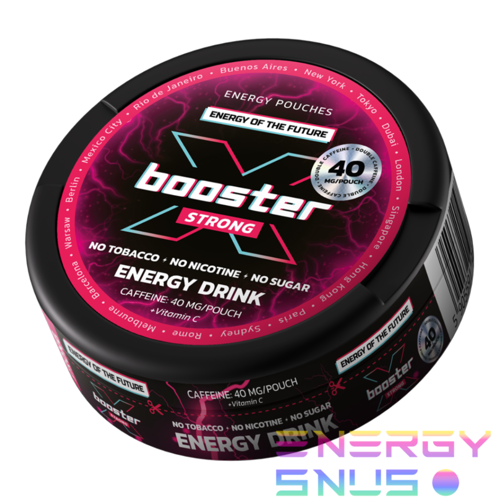 X-BOOSTER ENERGY DRINK - Energy Snus Shop