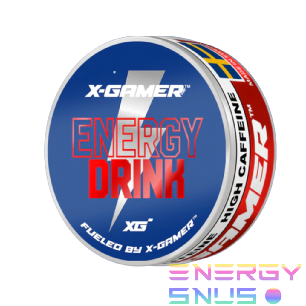 X Gamer Energy Drink Energy Pouches - Energy Snus Shop